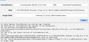 使用shsh证书完美降级，从 iOS 16完美降级到iOS 14 – 玄烨品果